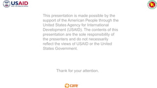 SBC WG: CARE Bangladesh SHOUHARDO III Program Mwasaa | PDF