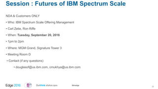 Introduction to IBM Spectrum Scale and Its Use in Life Science | PDF