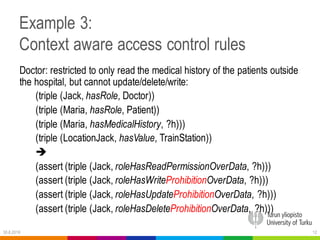 Semantic security framework and context-aware role-based access control ontology for Smart ...