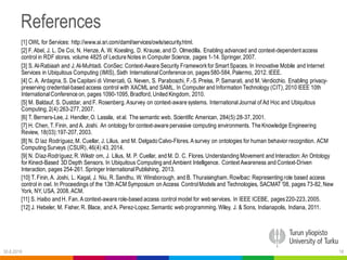Semantic security framework and context-aware role-based access control ontology for Smart ...