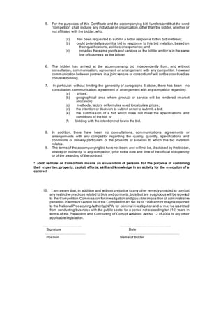 Sbd 4 and sbd 9 legal aid | PDF