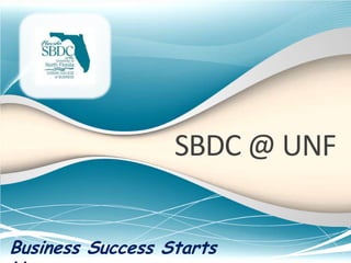 SBDC & UNF | PPT