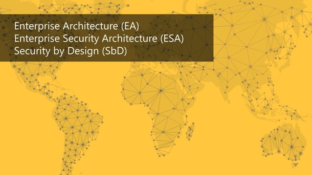 Security-by-Design in Enterprise Architecture | PDF
