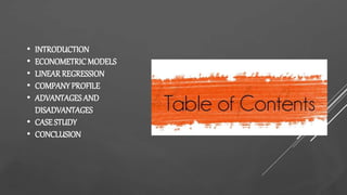 linear regression PPT.pptx