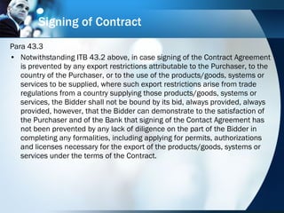 Sbd procurement of goods 6 award of contract | PPT