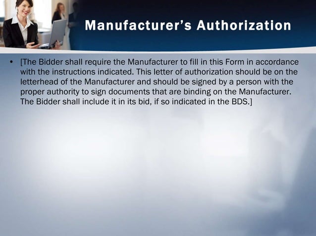 Sbd procurement of goods section iv bidding forms | PPT