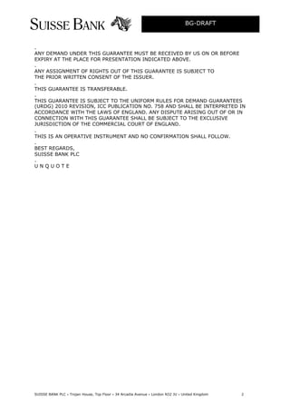 Sb draft bg | PDF | Credit Cards | Personal Debt