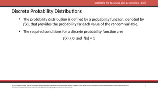Statistics and Probability for Management | PPTX