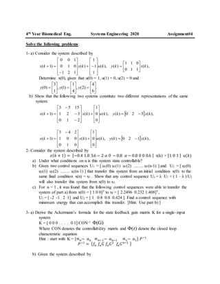 Control assignment#4 | DOCX