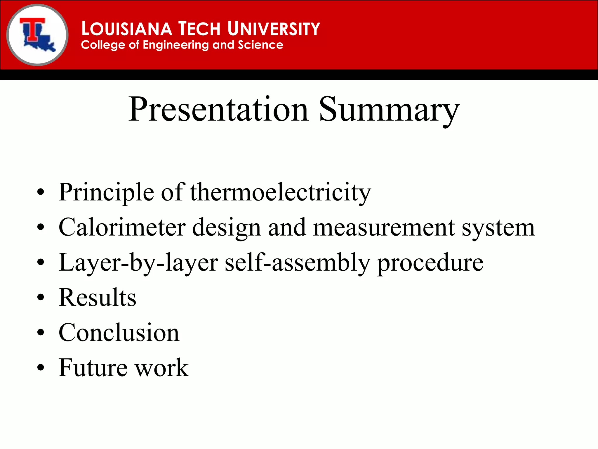 Dynamic Thermoelectric Glucose sensing with Layer-by-Layer Glucose Oxidase Immobilization | PPTX