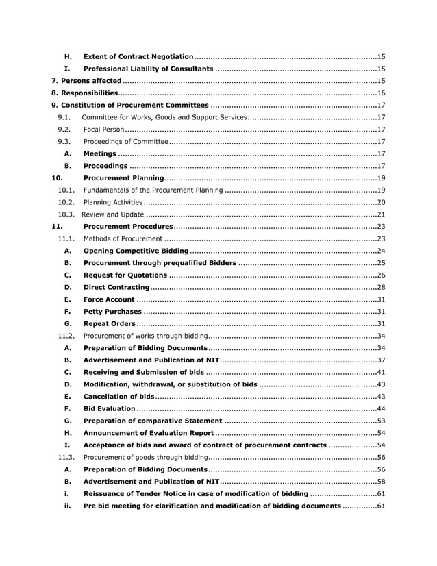 SBEP Procurement Manual | PDF