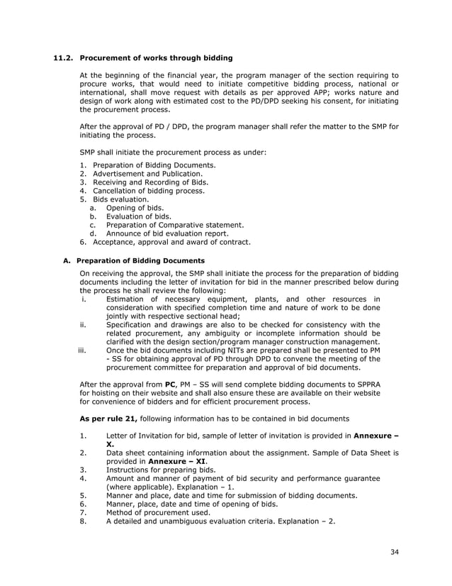 SBEP Procurement Manual | PDF