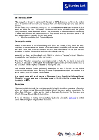 Standard Bank Case Study | PDF