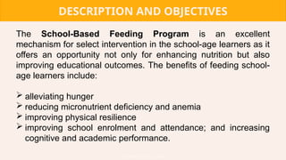 SBFP-Parents-Orientation for learners of school | PPTX