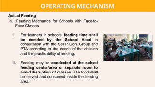 SBFP-Parents-Orientation for learners of school | PPTX