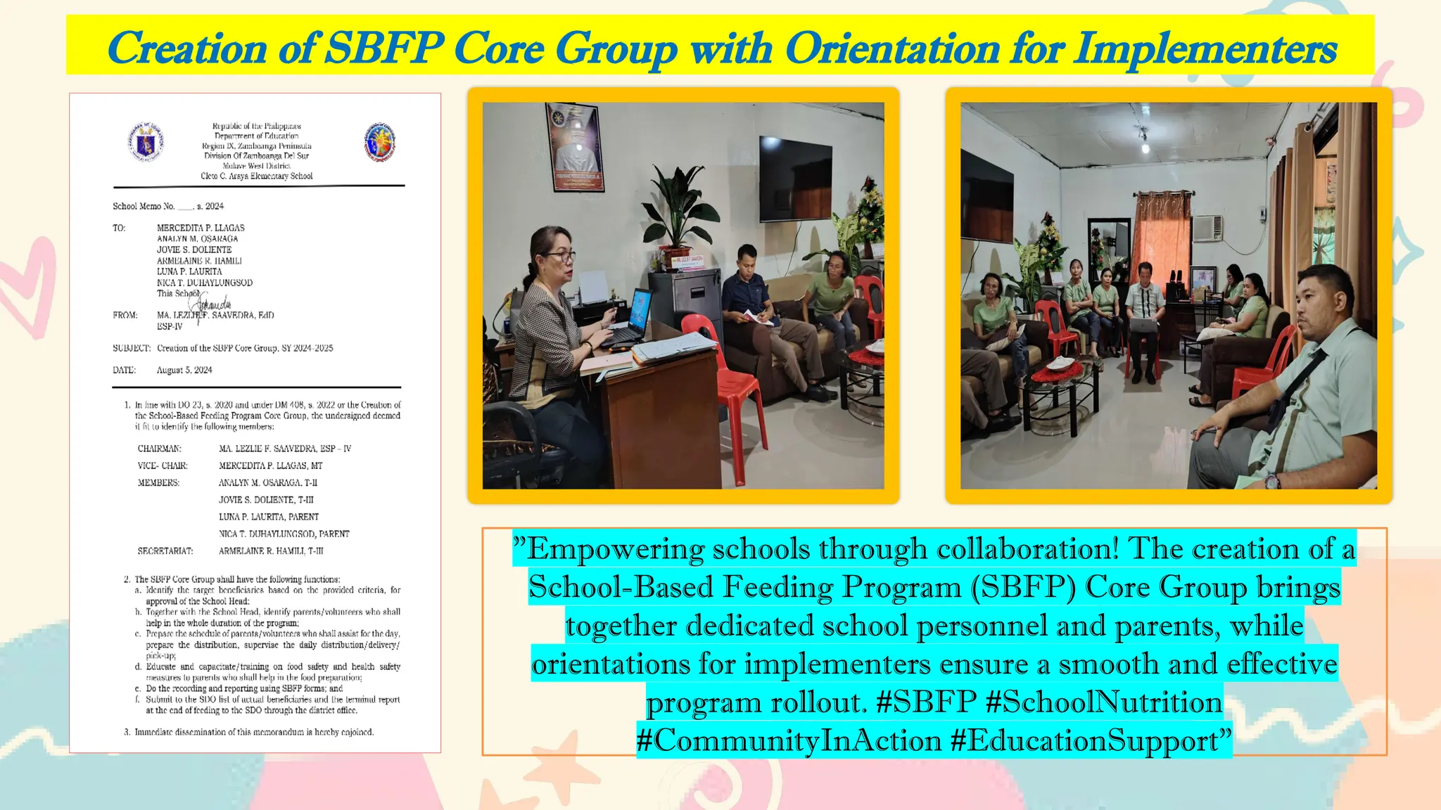 SBFP Best Practices Slides for evaluation | PPTX