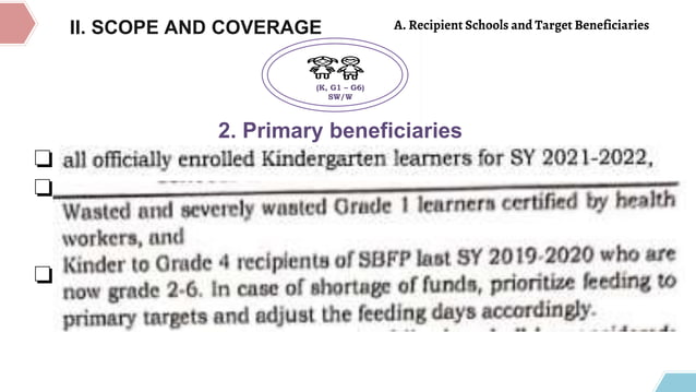 school based feeding orientation for elementary | PPTX
