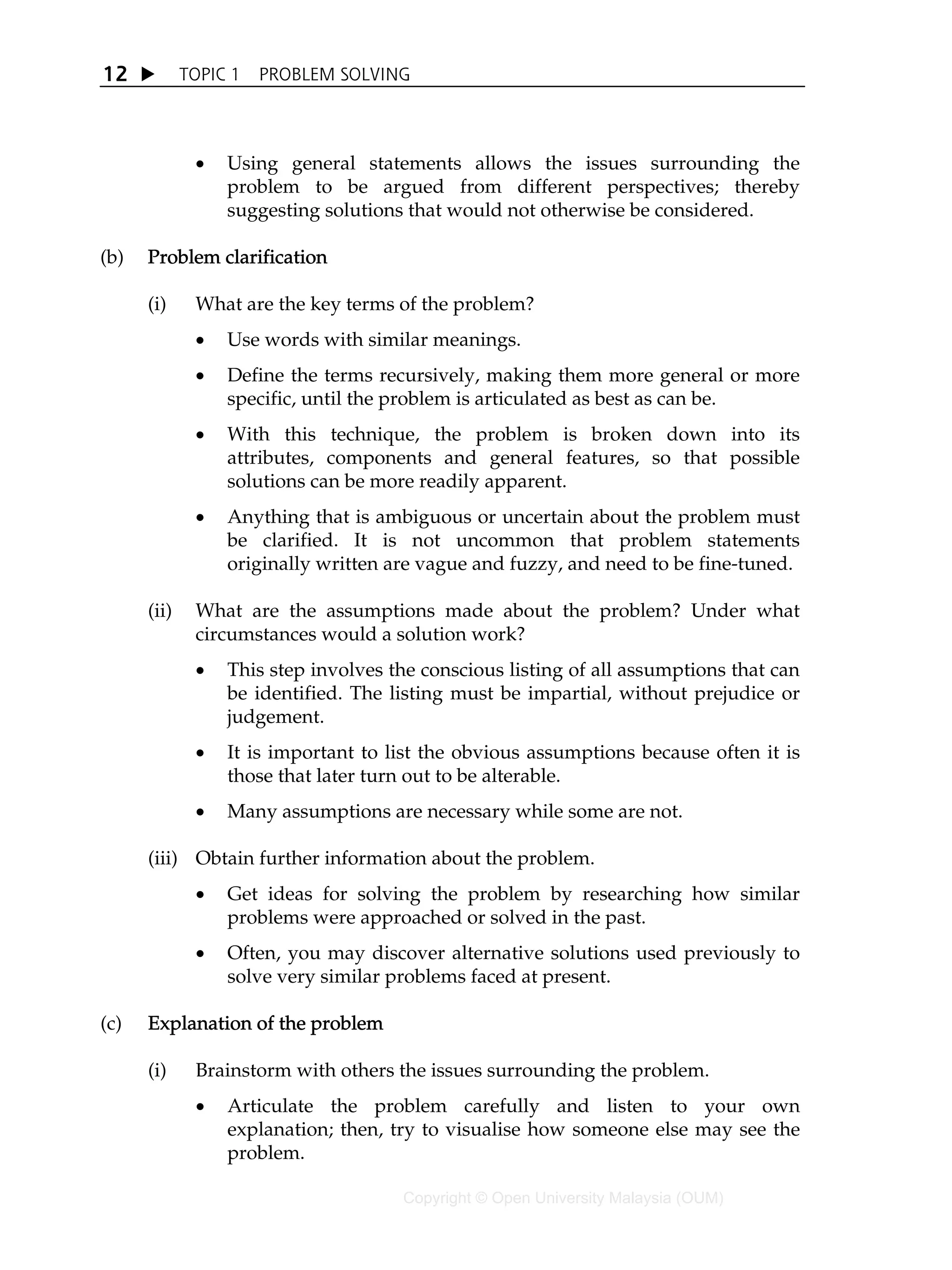 Sbfs1103 thinking skills and prob solving | PDF | Education