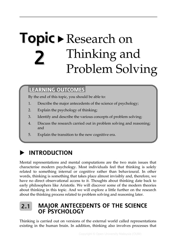 Sbfs1103 thinking skills and prob solving | PDF | Education