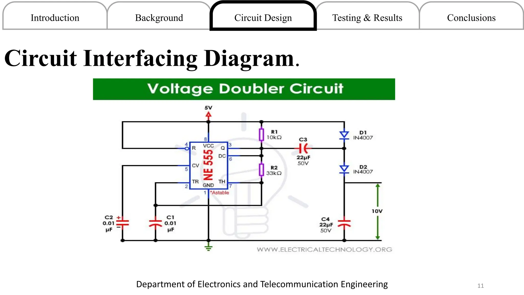 voltage doubler using 555 timer ic | PDF