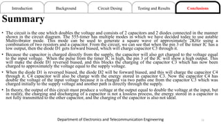 voltage doubler using 555 timer ic | PDF