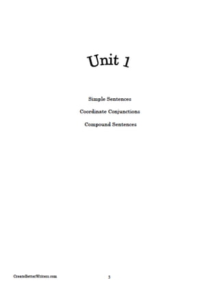 SBG Grade 6: Unit 1 Title Page | PDF