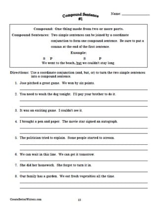 SBG Grade 6: Worksheet | PDF