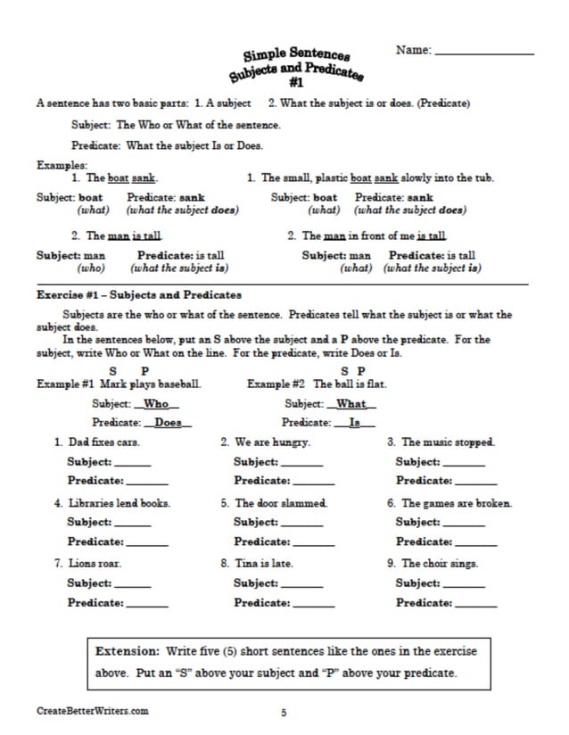 SBG Grade 6: Worksheet | PDF | Free Download