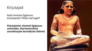 Egiptuse riik ja ühiskond | PPT