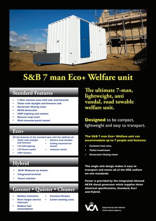 SBGHS towable welfare brochure 2019 | PDF