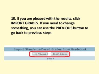 SBG: Loading Grades from Gradebook to Report Card | PDF | Educational ...