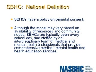School-Based Health Centers 101 | PPT