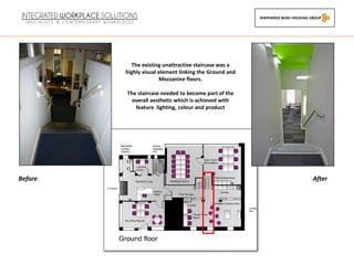 A total transformation of a tired outdated office building into a new ...