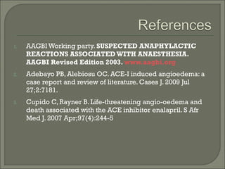 Angioedema | PPT