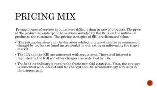 7 P’S of Marketing of sbi bank | PPTX