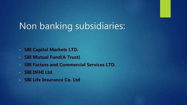 STATE BANK OF INDIA PPT | PPTX