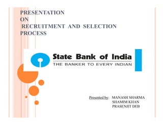 SBI recruitment and selection process | PDF