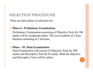 SBI recruitment and selection process | PDF