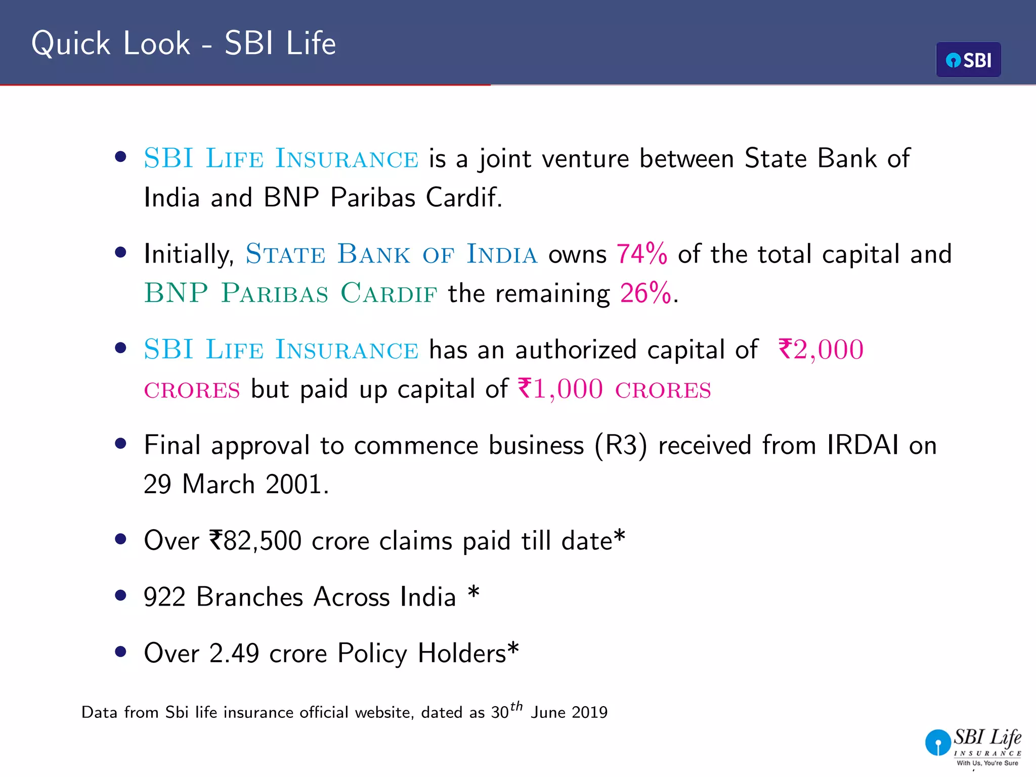 SBI Life insurance | PDF
