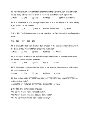Sbi po-phase-1 | PDF