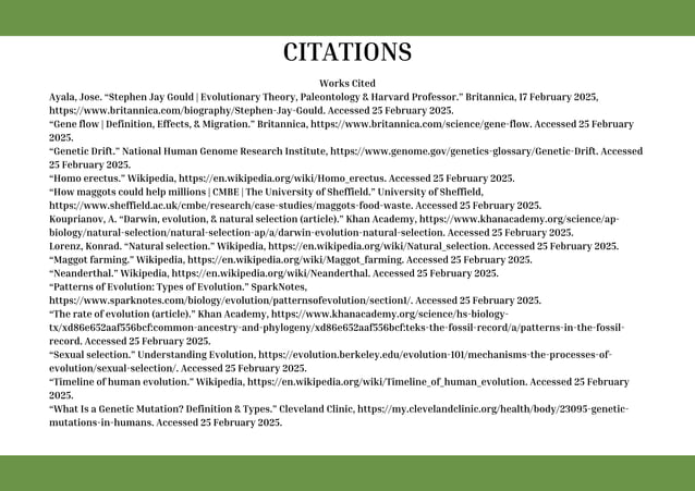 SBI3U Unit 3 All About Evolution Posters | PPT