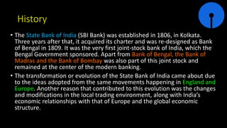 SBI - Bank Overview | PPTX | Business Banking & Finance | Business