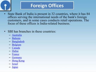 Project on SBI | PPTX