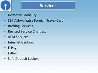 Project on SBI | PPTX