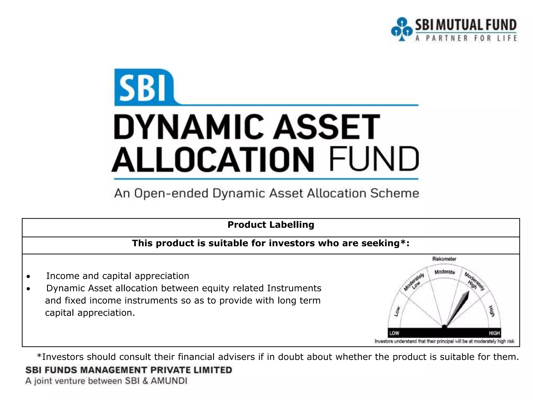 SBI Dynamic Asset Allocation Fund: An Open-ended Dynamic Asset ...