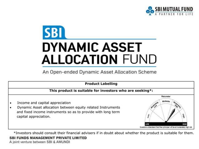 SBI Dynamic Asset Allocation Fund: An Open-ended Dynamic Asset ...