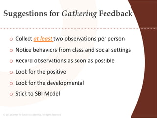 Feedback That Works | PPT