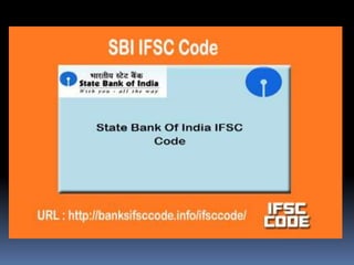 Sbi ifsc code | PPSX | Consumer Banking | Personal Finance