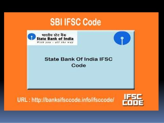 Sbi ifsc code