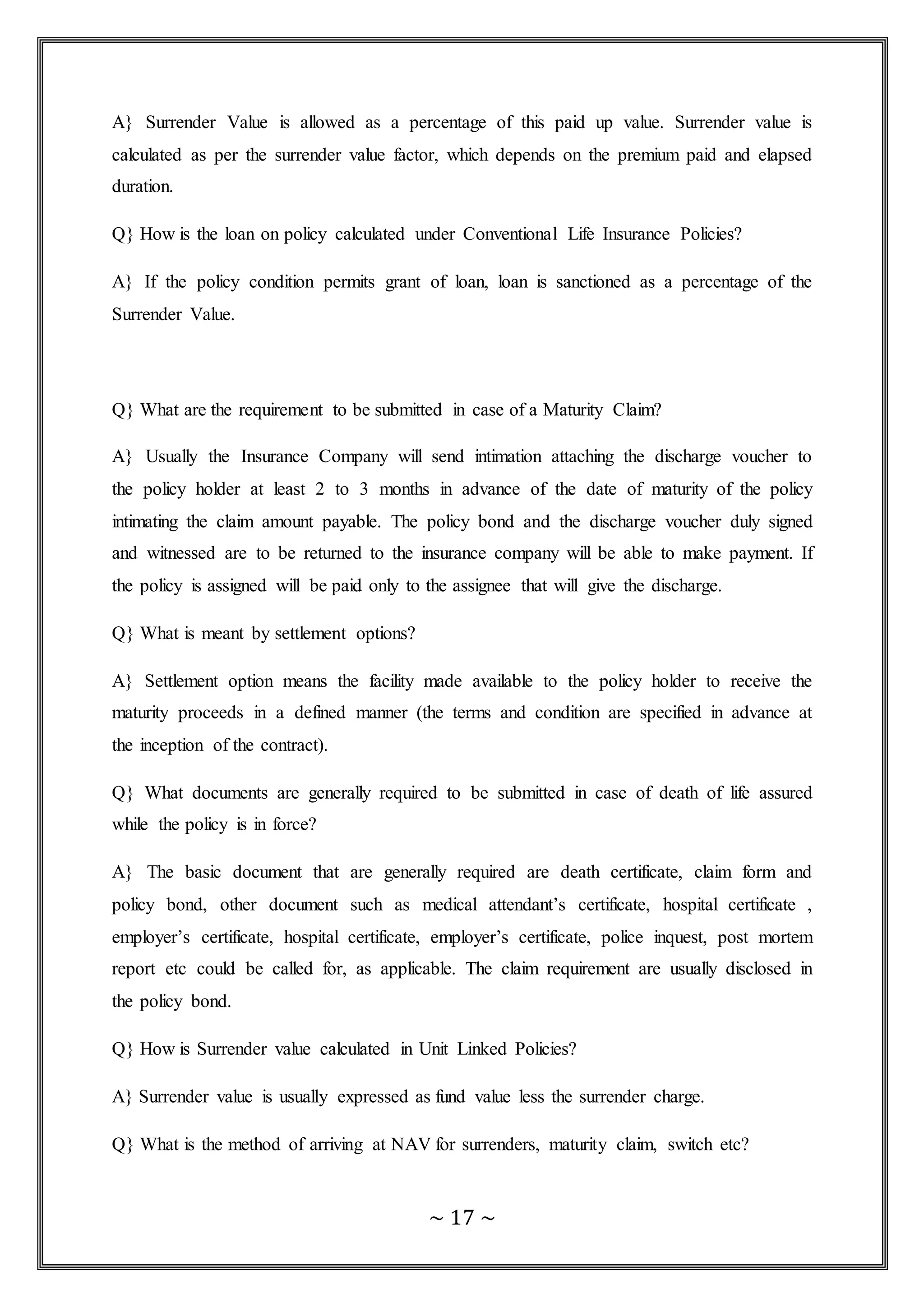 Sbi life insurance (2) | DOCX